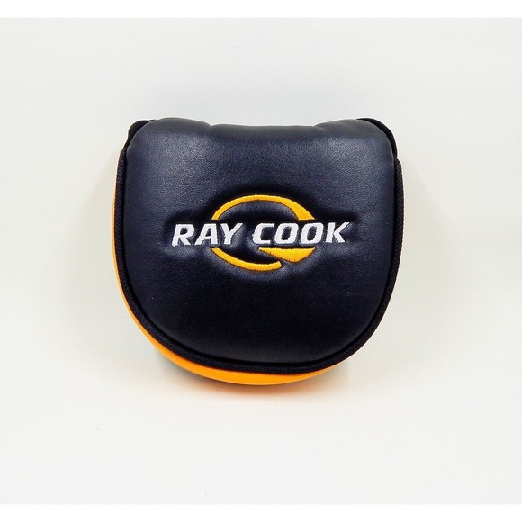 Ray Cook | Games | Ray Cook Mallet Golf Putter Headcover Black Gold ...